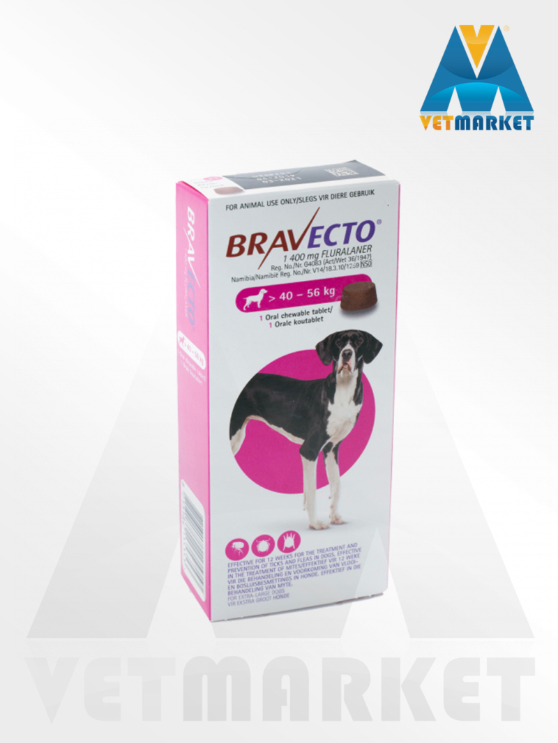 Bravecto 40-56kg - VETMARKET Beograd