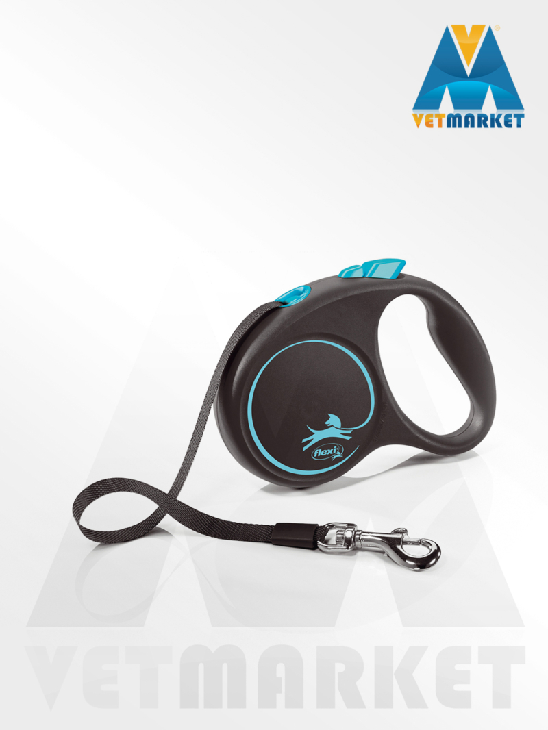 FLEXI Black Design S Tape 5 m - VETMARKET Beograd
