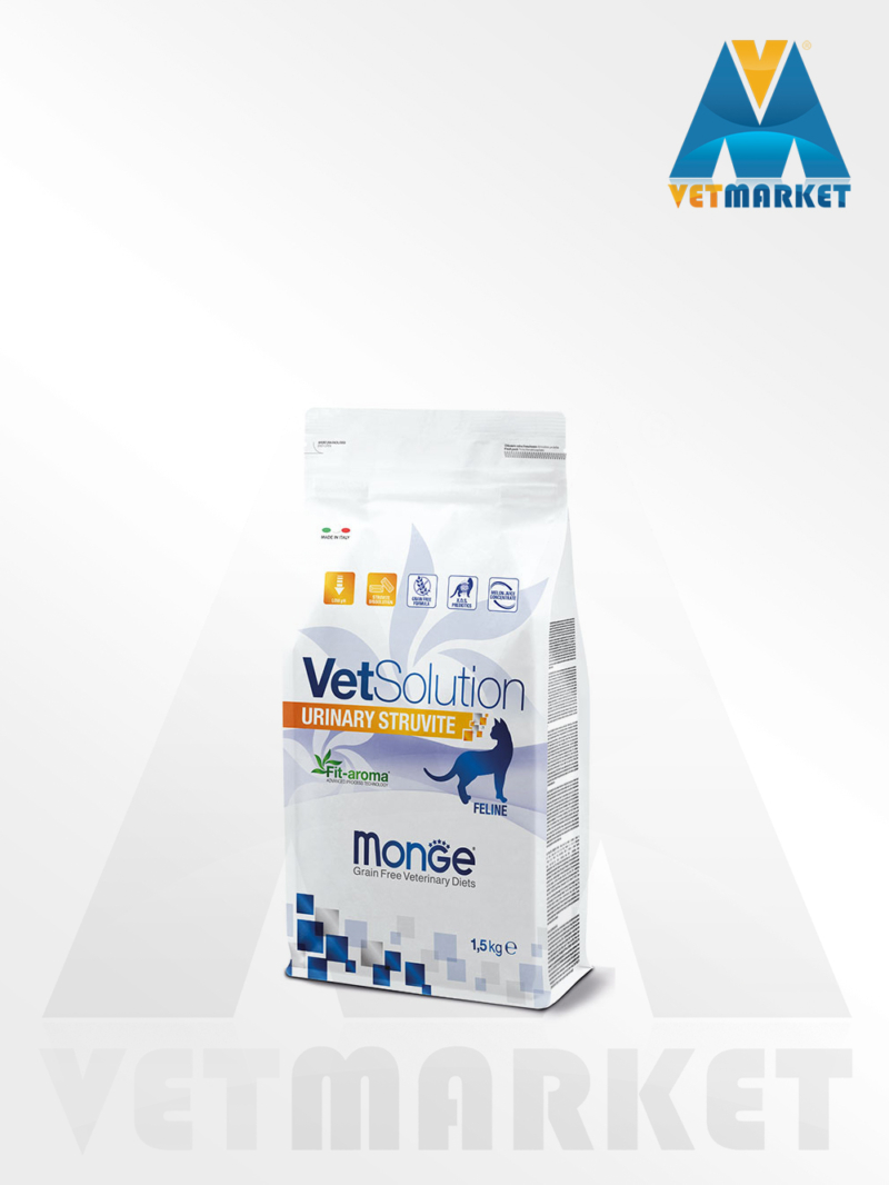 MONGE VetSolution Urinary Struvite CAT 1.5kg - VETMARKET Beograd