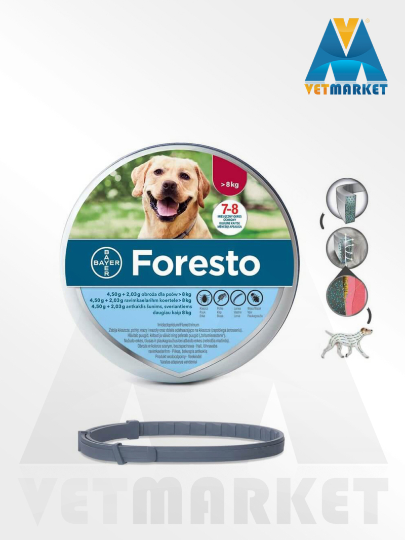FORESTO LARGE DOG 70cm >8kg - VETMARKET Beograd